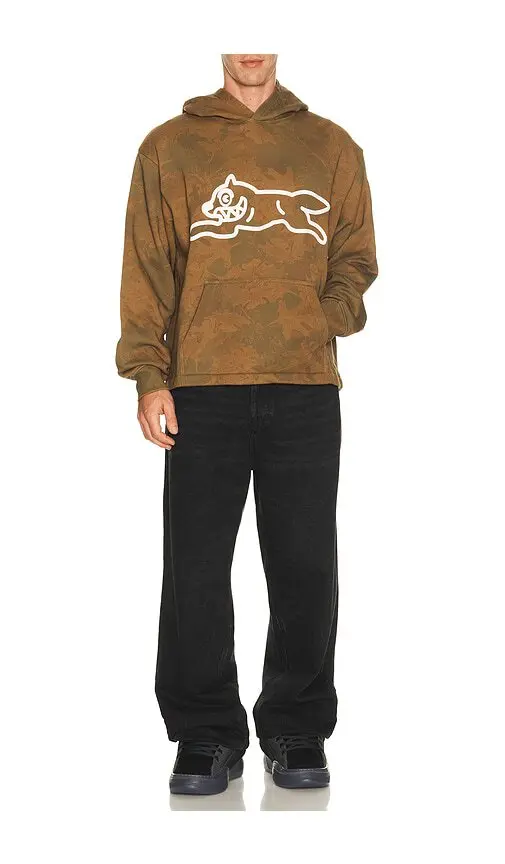 ICECREAM Victory Hoodie In Brown