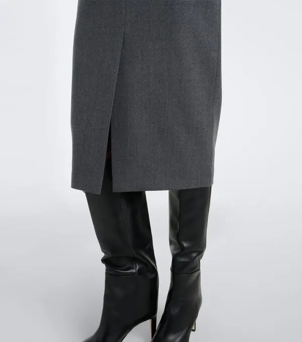 Max Mara Wool-blend Pencil Skirt