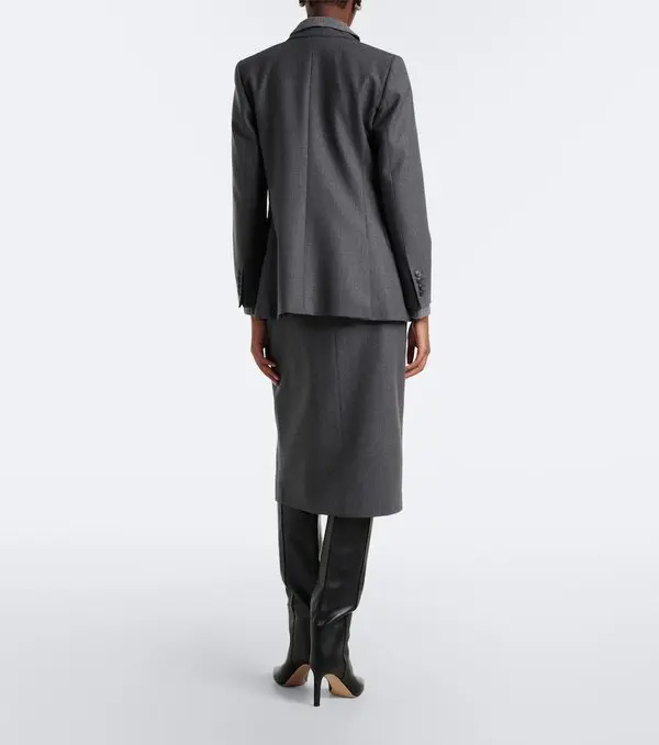 Max Mara Wool-blend Pencil Skirt