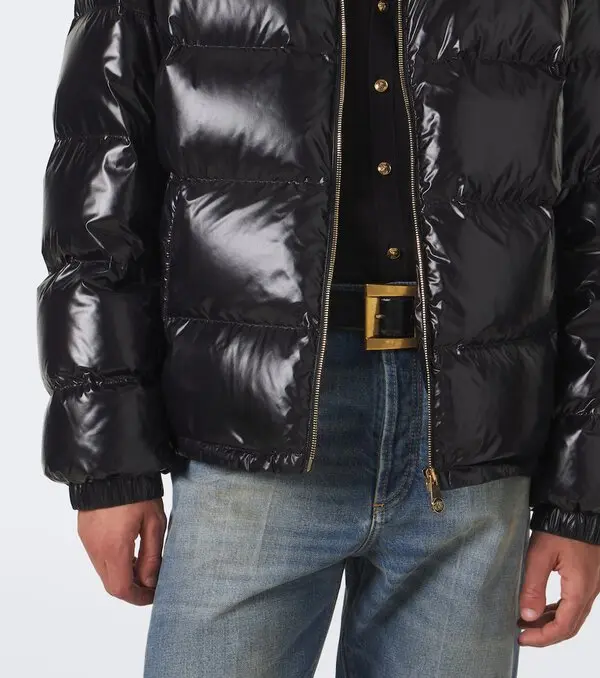 Versace Barocco Hooded Down Jacket