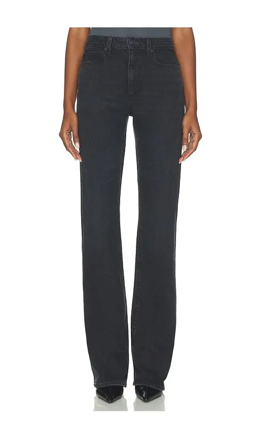 Paige Stevie Bootcut Jeans In Black