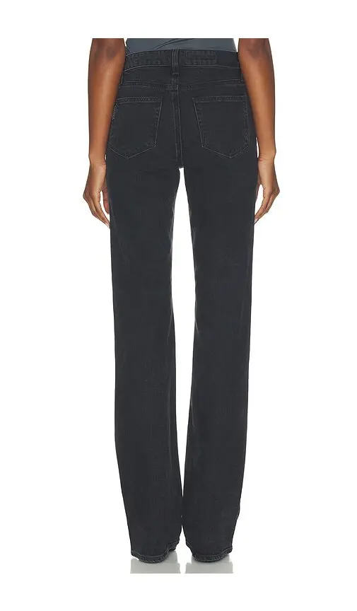 Paige Stevie Bootcut Jeans In Black
