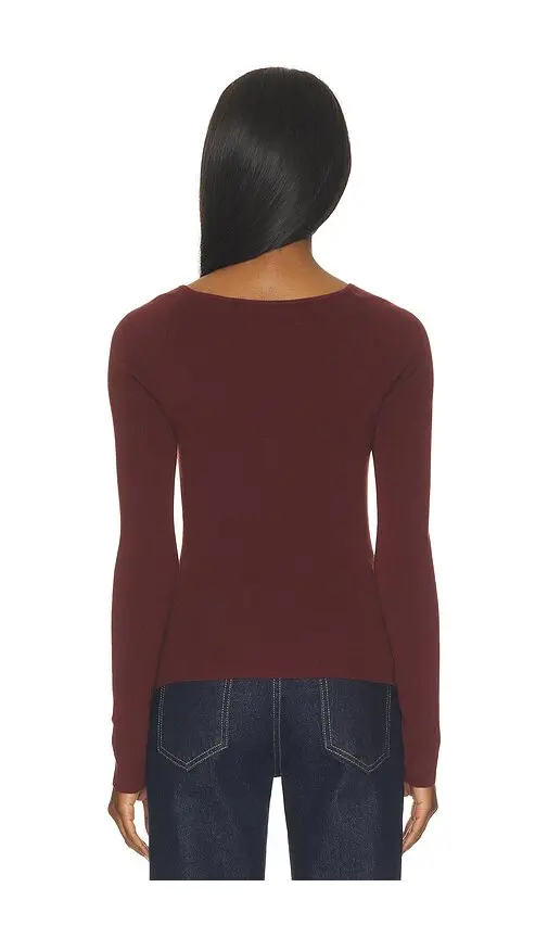 Paige Tulum Top In Burgundy