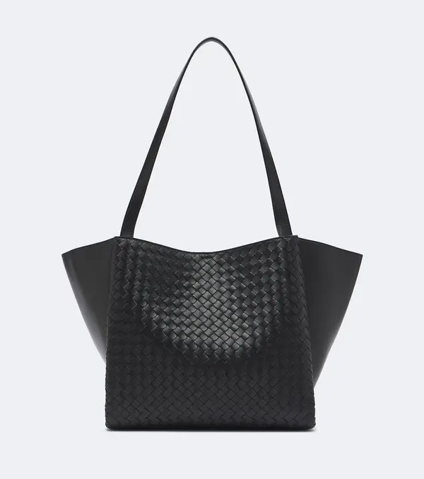 Bottega Veneta Corso Intrecciato Leather Tote Bag