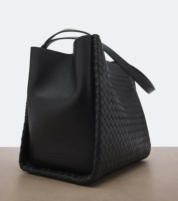Bottega Veneta Corso Intrecciato Leather Tote Bag