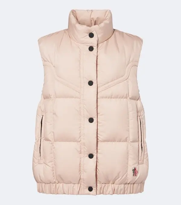 Moncler Doucy Down Vest - Cameo Rose