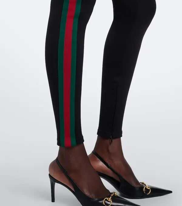 Gucci Web Leggings