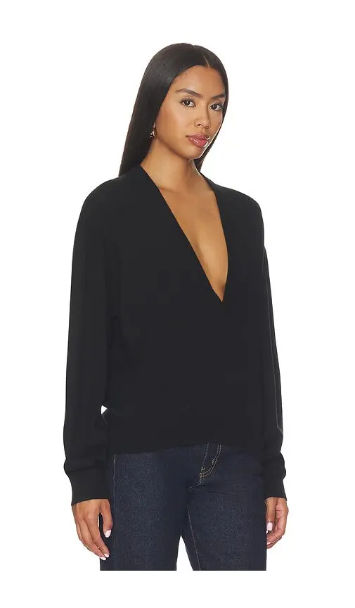 EAVES Devyn V Neck Sweater