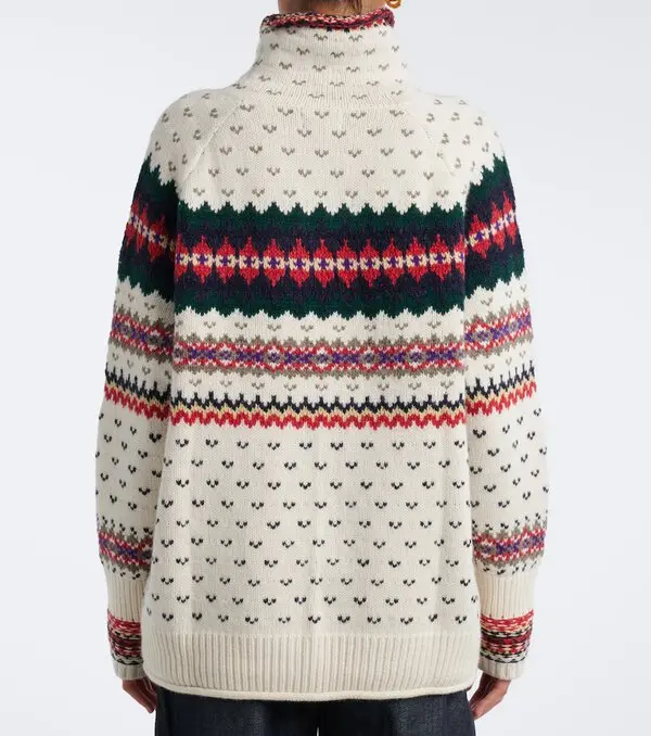 Polo Ralph Lauren Fair Isle Wool, Cotton, And Alpaca Sweater