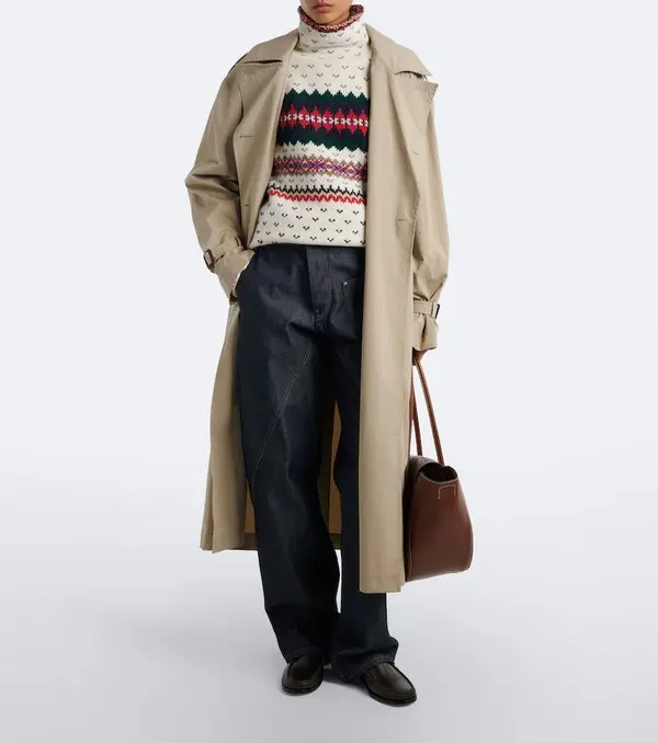 Polo Ralph Lauren Fair Isle Wool, Cotton, And Alpaca Sweater