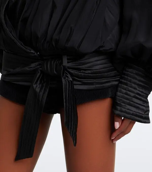 Isabel Marant Étoile Diljane Draped Silk Crêpe De Chine Jacket