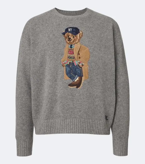 Polo Ralph Lauren Polo Bear Wool And Cashmere Sweater