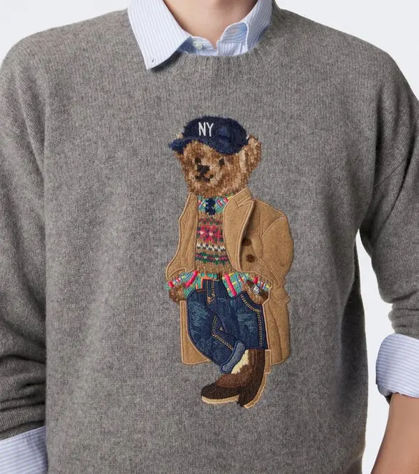 Polo Ralph Lauren Polo Bear Wool And Cashmere Sweater