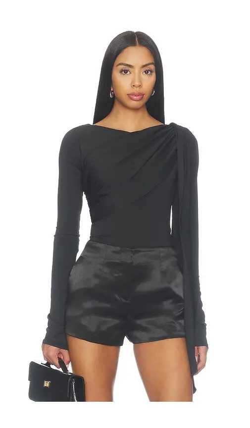Superdown Valeria Drape Top