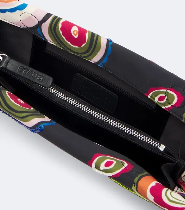 Staud Muse Small Embellished Satin Clutch