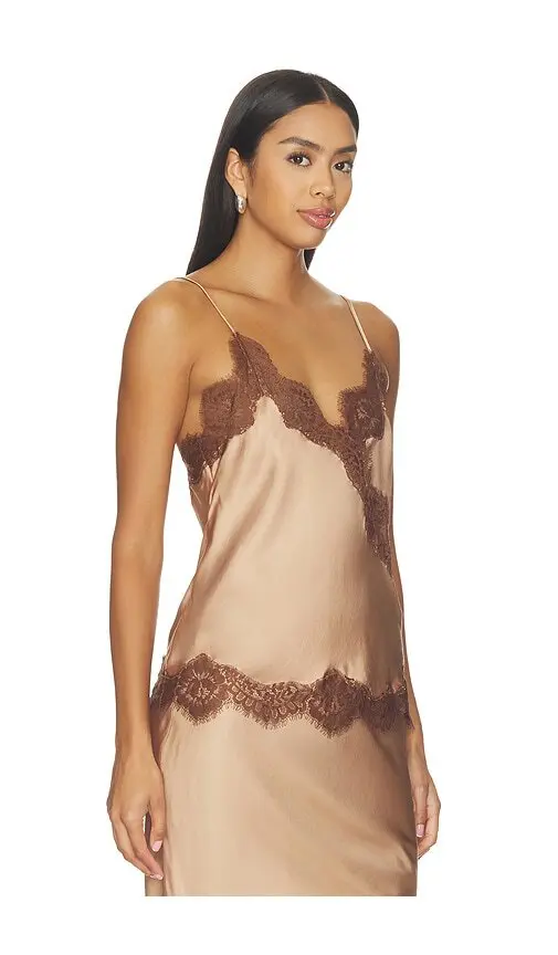 HERSKIND Little Top In Metallic - Copper