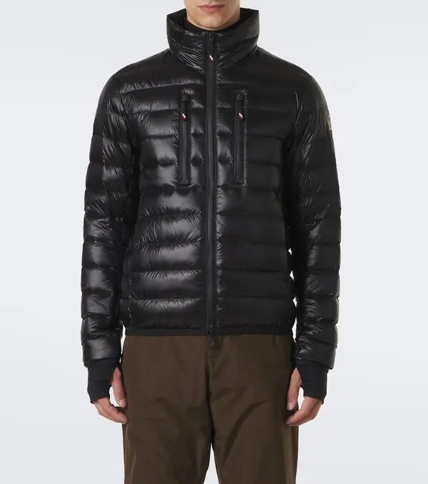 Moncler Hers Down-paneled Ski Jacket - Black