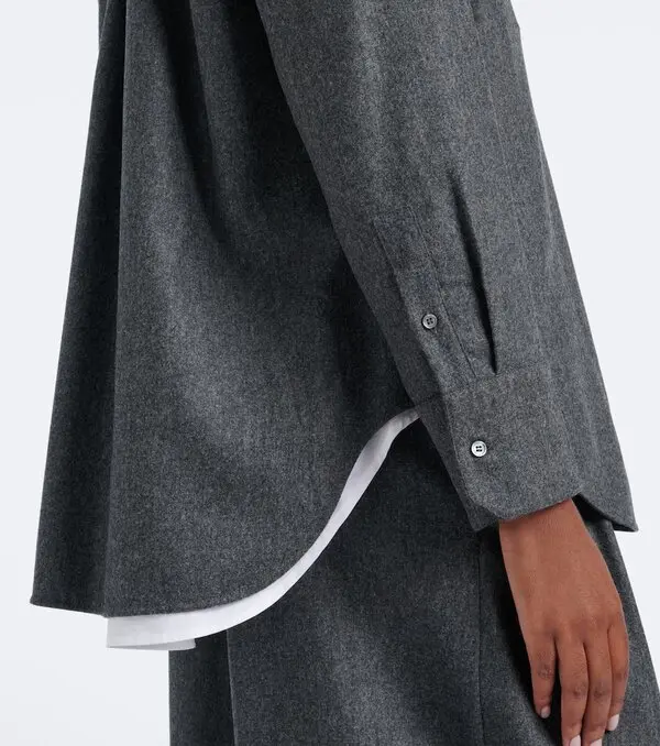 Max Mara Wool Flannel Shirt