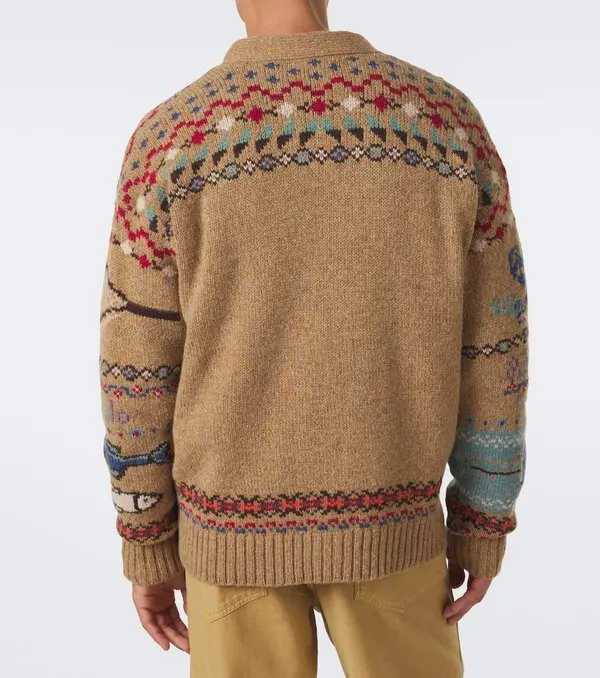Polo Ralph Lauren Intarsia Wool Cardigan