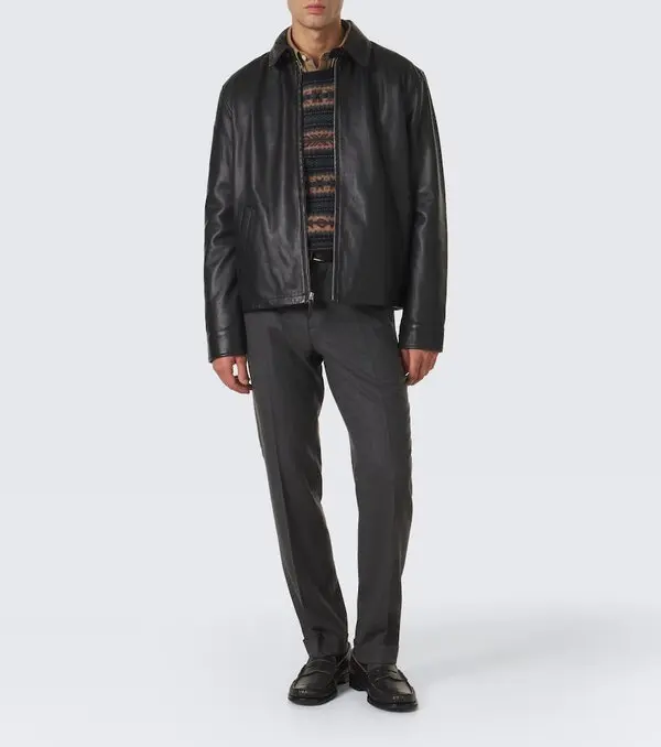 Polo Ralph Lauren Wool-blend Straight Pants