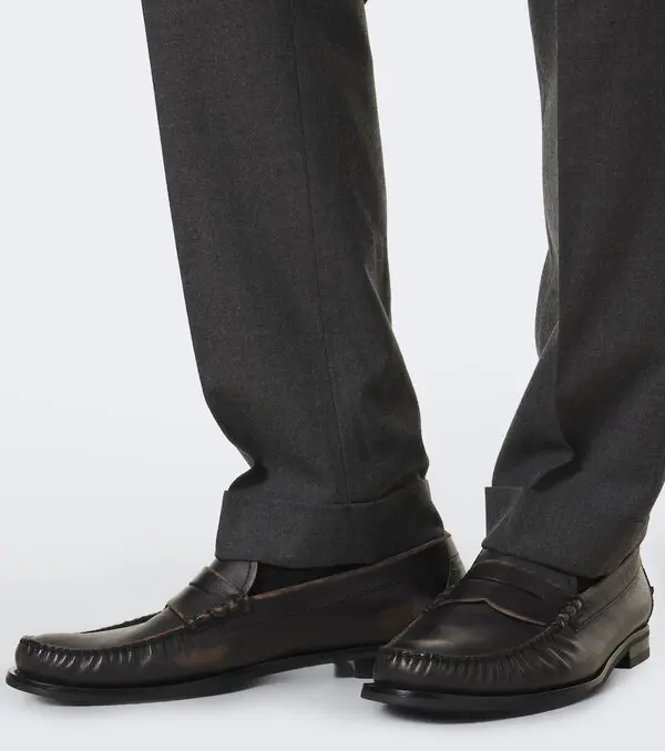 Polo Ralph Lauren Wool-blend Straight Pants