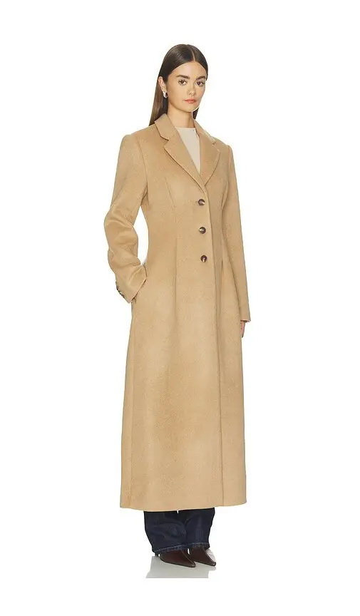FAVORITE DAUGHTER The Metropolitan Coat In Brown