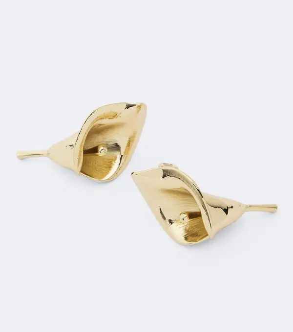 Carolina Herrera Floral Clip-on Earrings