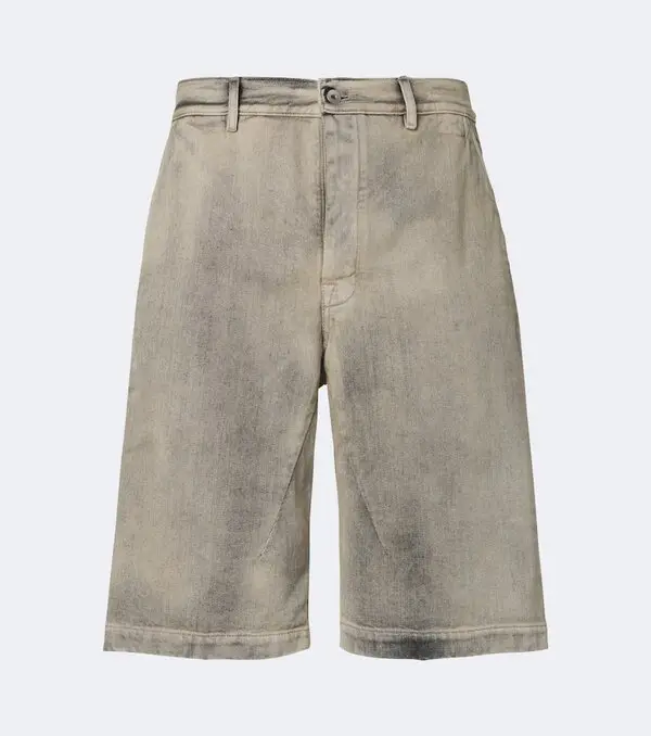 Rick Owens Work Denim Shorts