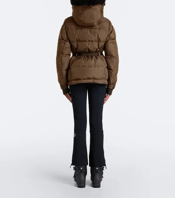 Moncler Salastrains Belted Ski Jacket