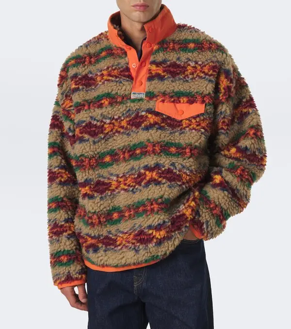Polo Ralph Lauren Printed Fleece Sweater - Multicoloured
