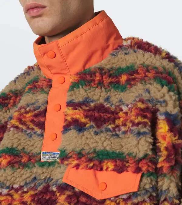 Polo Ralph Lauren Printed Fleece Sweater - Multicoloured