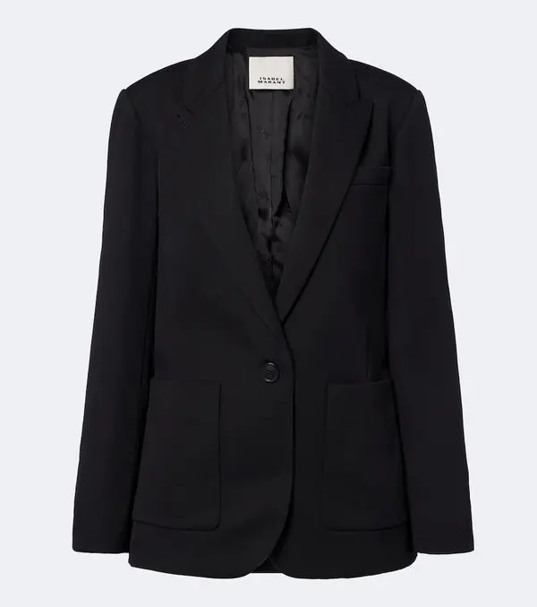Isabel Marant Étoile Pomili Virgin Wool Blazer