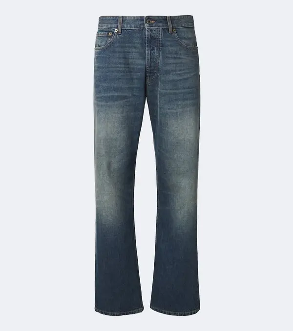 Miu Miu Faded Straight Jeans