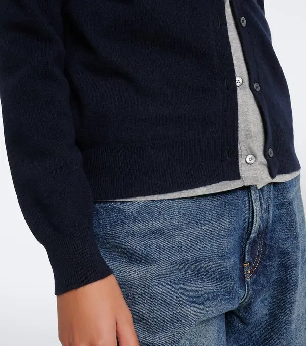 Miu Miu Layered Cashmere Cardigan
