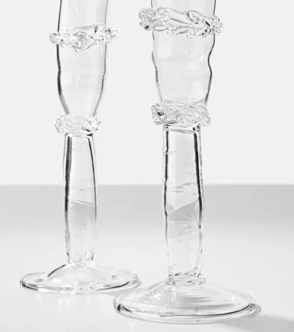 ALEXANDER KIRKEBY Crystal Champagne Flute