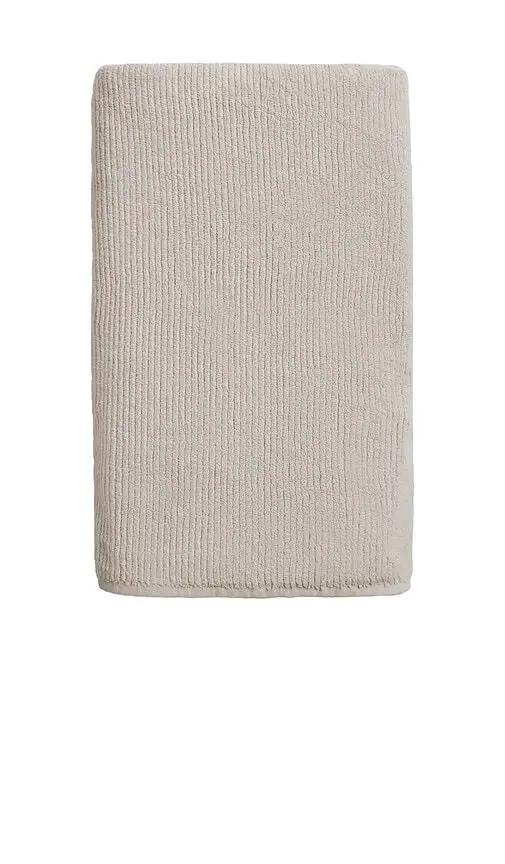 PARACHUTE Soft Rib Bath Towel In Beige