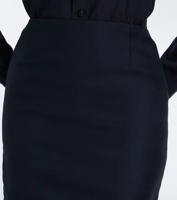Gucci Wool Miniskirt