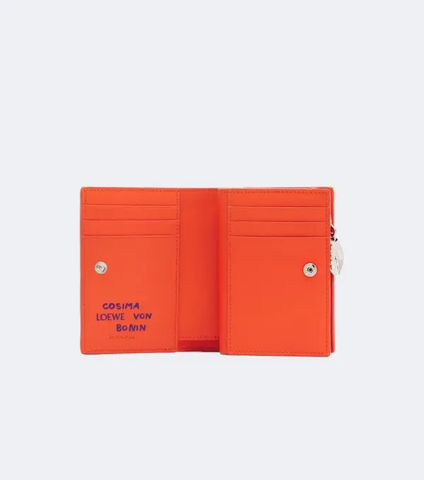 Loewe X Cosima Von Bonin Claw Leather Wallet