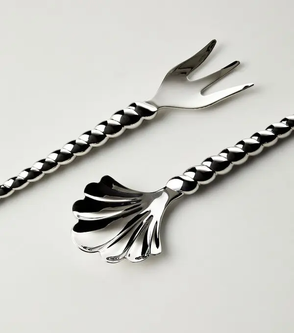 L'Objet X Jessica Mccormack Stainless Steel Serving Set - Silver