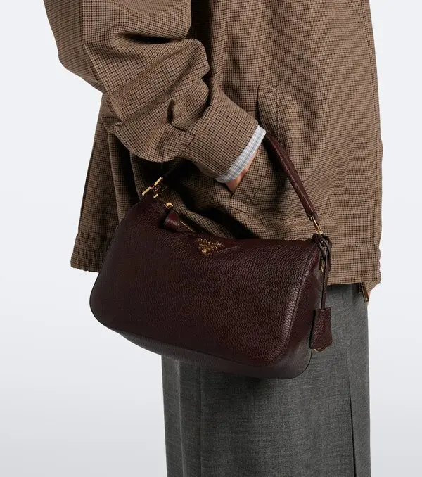 Prada Small Leather Top-handle Bag