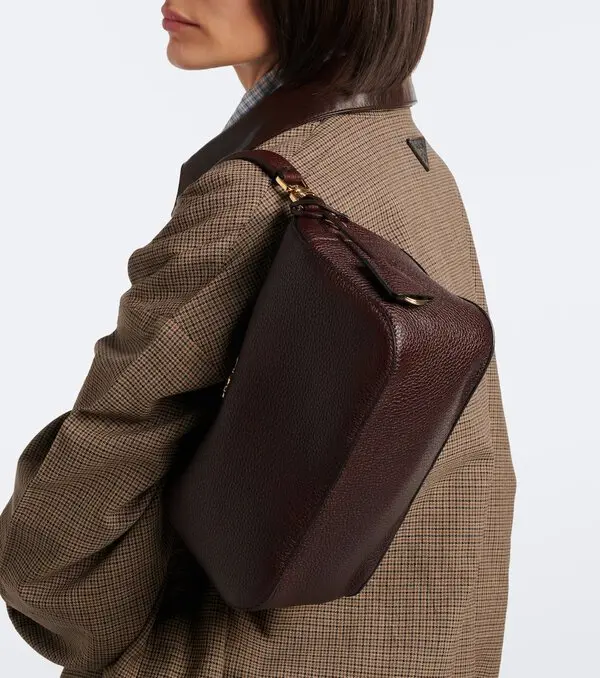 Prada Small Leather Top-handle Bag