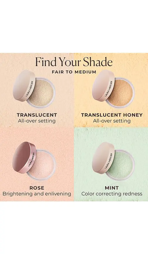 Laura Mercier Translucent Loose Talc-free Setting Powder Ultra-blur