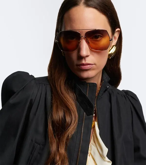 Chloé Aly Navigator Sunglasses