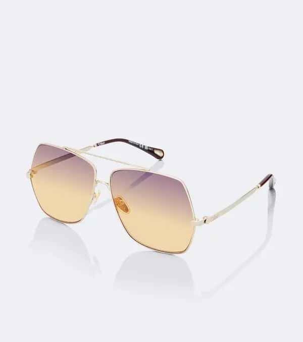Chloé Aly Navigator Sunglasses