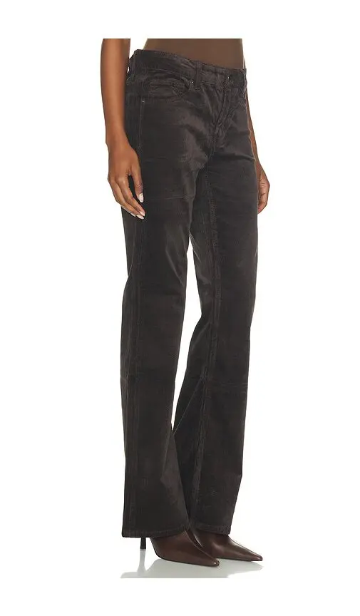 Good American Good Low Rise Bootcut Jeans In Brown