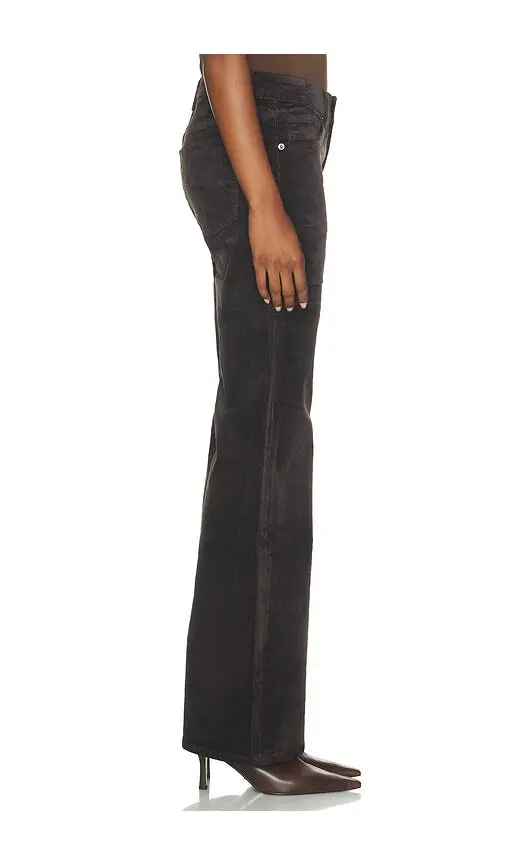 Good American Good Low Rise Bootcut Jeans In Brown