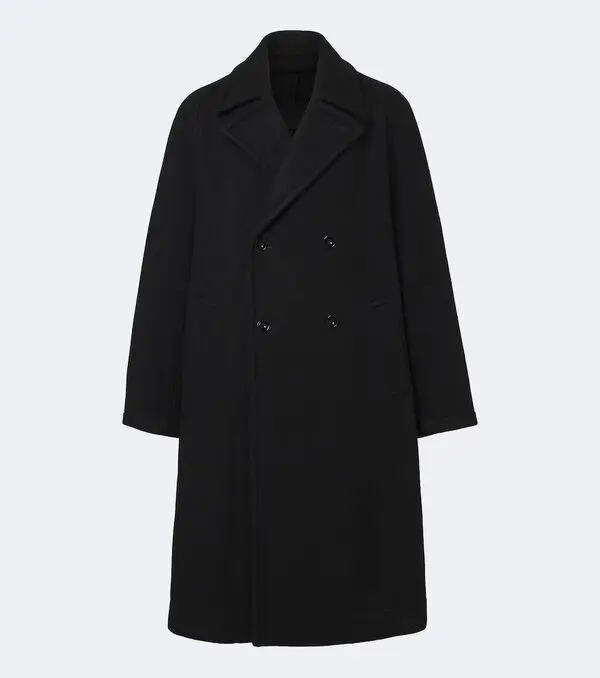 LEMAIRE Double-breasted Wool And Alpaca Coat