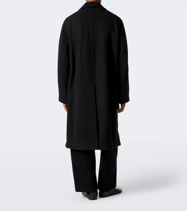 LEMAIRE Double-breasted Wool And Alpaca Coat