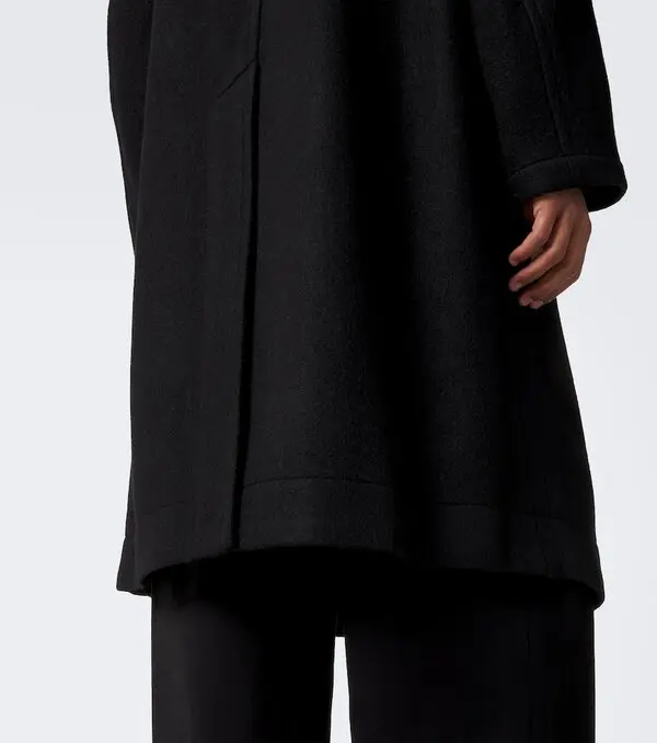 LEMAIRE Double-breasted Wool And Alpaca Coat