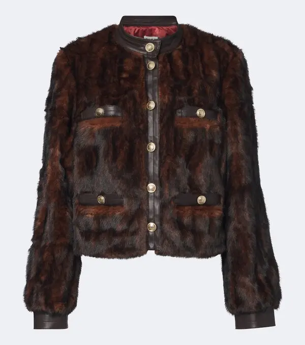 Rixo Jina Cropped Jacket